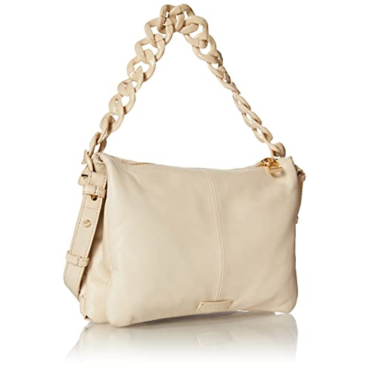 Vince Camuto womens Adyna Large Crossbody, Bone, One Size US