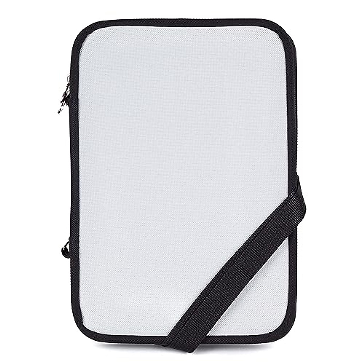 PinFolio Classic Pin Display Bag, Lightweight Sports Pin Book Designed for Storage & Easy Trading Up to 100 1-Inch Enamel Pins (Black & White)