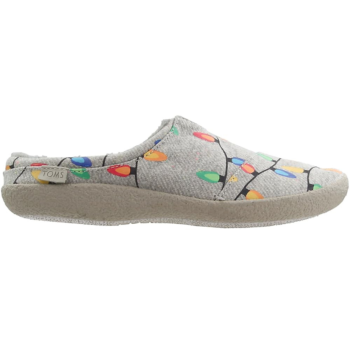 TOMS Mens Berkeley Scuff Casual Slippers Casual - Grey - Size 10 D