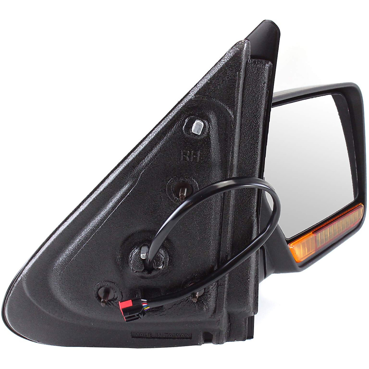 Kool-Vue Mirror Compatible with 2009-2010 Ford Expedition/Lincoln Navigator Power Power Folding Heated with Memory Signal and Pdl Light Chrome Passenger Side
