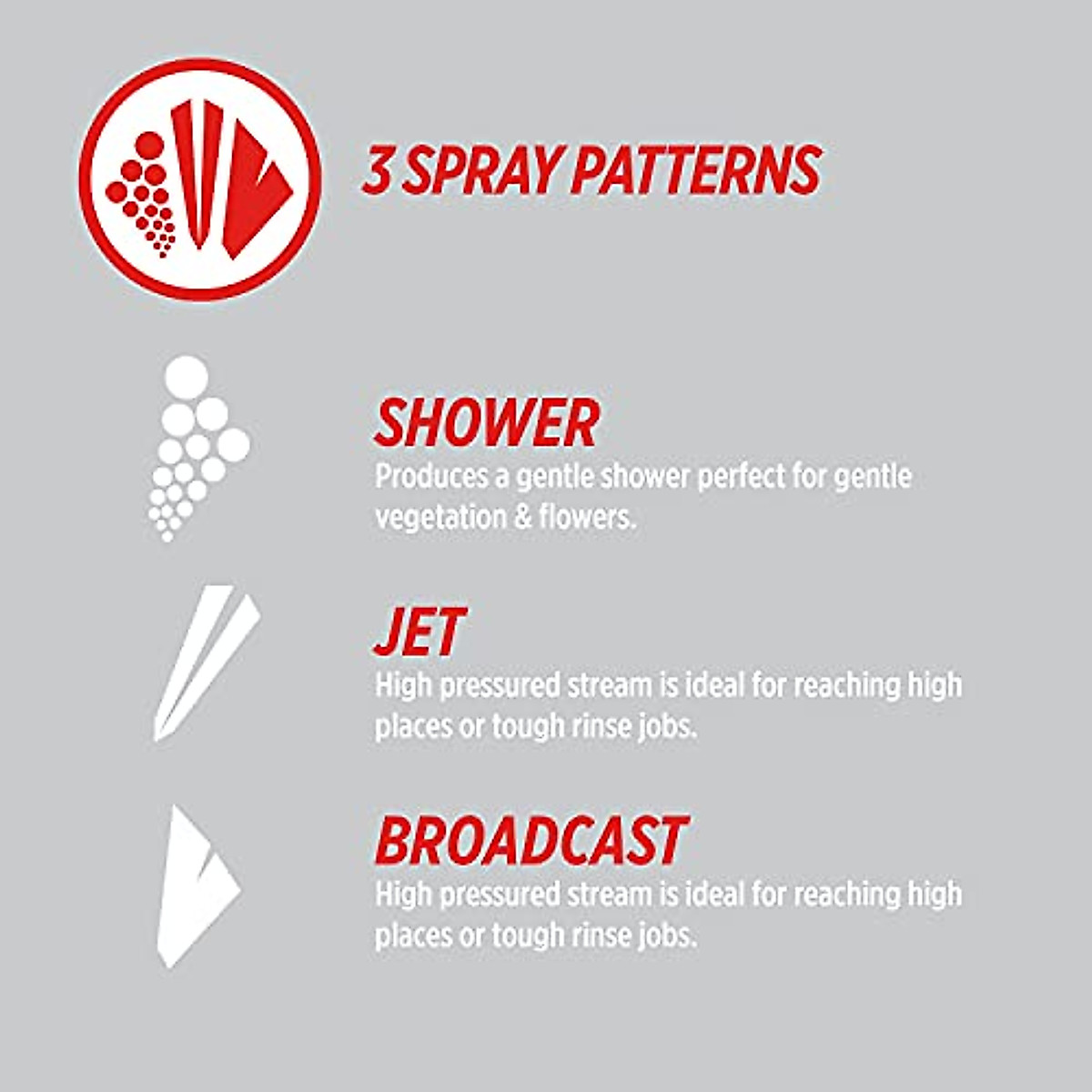 Ortho Dial N Spray Hose-End Sprayer for Liquid Weed and Insect Killer, Fungicide, Fertilizer with 14 Dilution Settings red