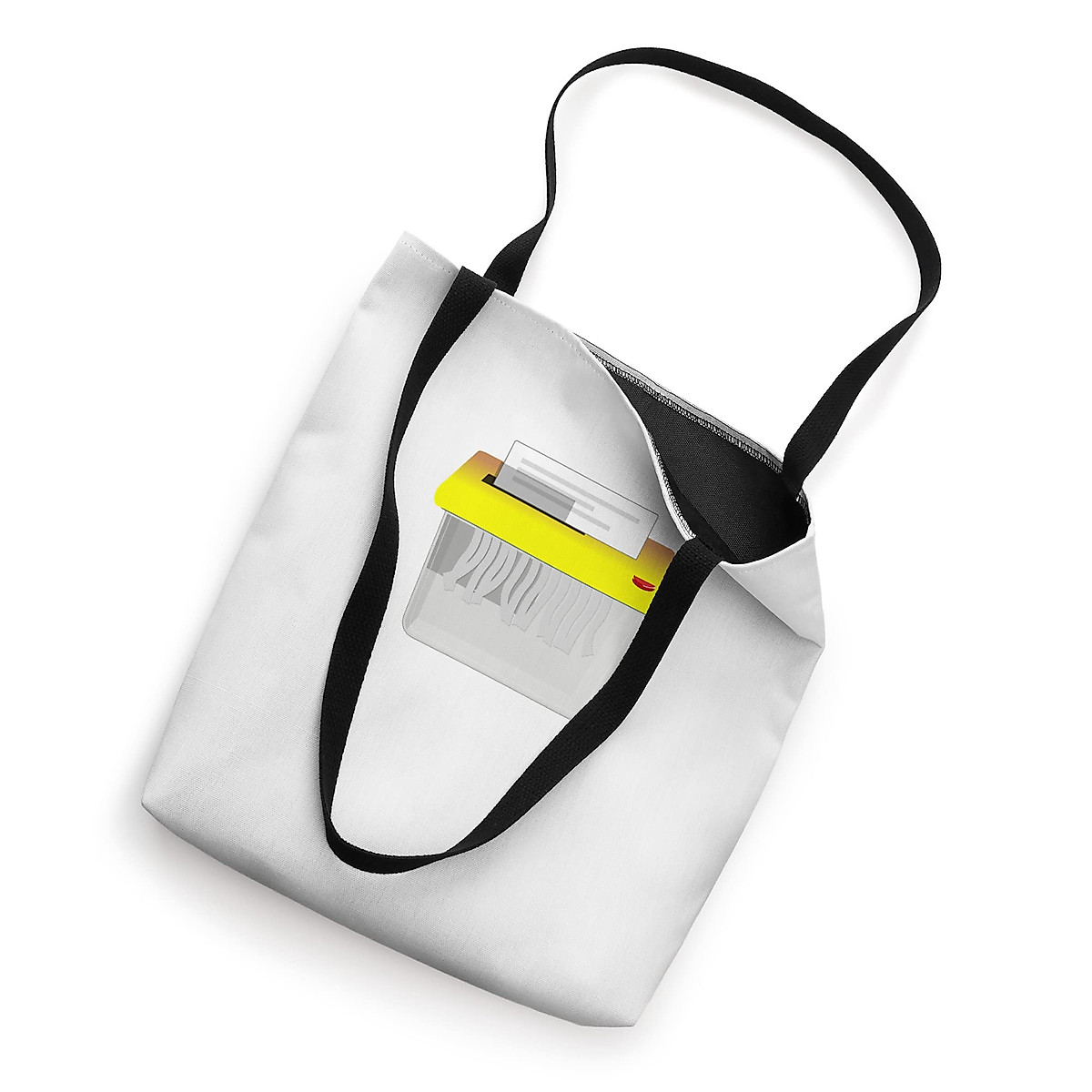 Paper Shredder Tote Bag