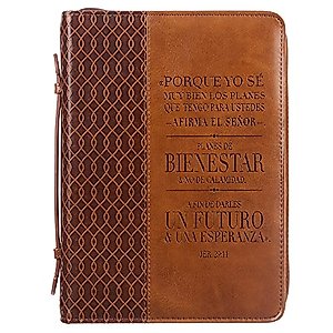 Jeremiah 29:11 Two-tone Bible / Book Cover - Forro para Biblia
