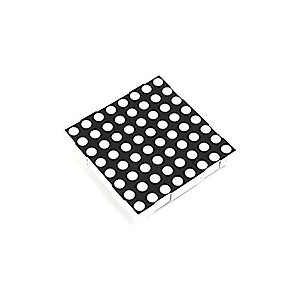 Treedix 64 LED Dot Matrix Display Compatible with Arduino MAX7219 LED Dot Matrix Module, RED (10pcs)