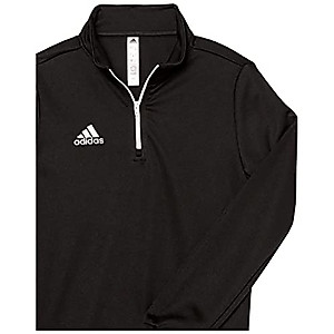 adidas Kids' Entrada 22 Training Top, Black, Small