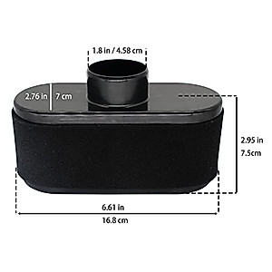 Fullas 2 Pack Air Filter Pre Filter Compatible with Kawasaki 11013-0726 11013-0752 11013-7047 11013-7049 11029-0031 99999-0384