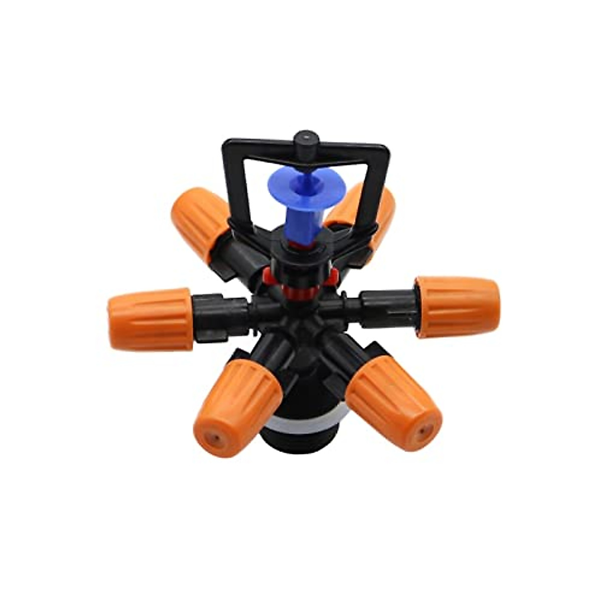 VIEUE Garden Drip Irrigation System Accessories 360-degree Multi-Nozzle Nozzles for Vertical Spraying in Agricultural Greenhouses, 1 Piece of Suspension Nozzle Water Mister (Color : Green)