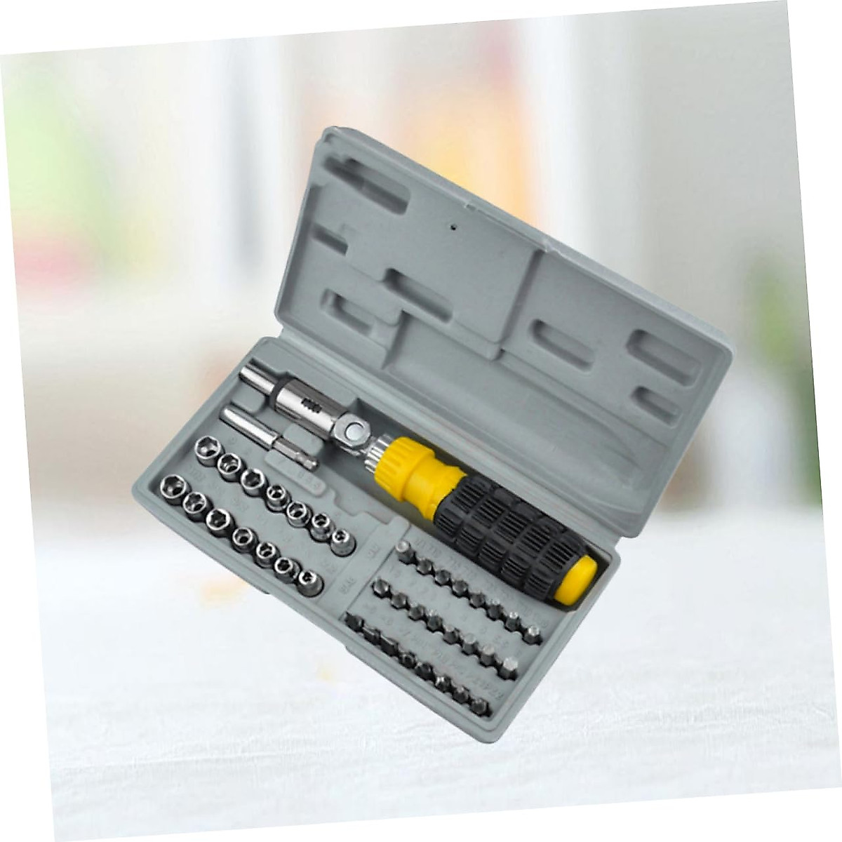 OSALADI 41pcs Mini Wrench Multi Screwdriver Mini Ratchet Screwdriver Mini Screwdriver Mini Socket Wrench Screwdriver Rod Sleeve Set Multifunction Plate Blush Set Screwdriver