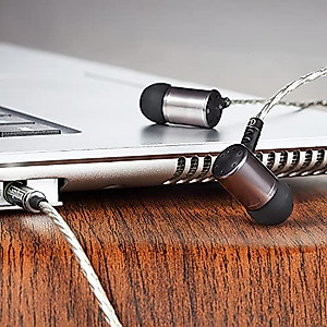 sephia SP2040 Earbuds in Ear Headphones Wired Earphones with Tangle Free Cord Case HD Bass Noise Isolating Ear Buds 3.5 mm Plug