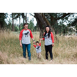 7 ate 9 Apparel Kids Dinosaur Happy Valentine's Day 5T Red Shirt