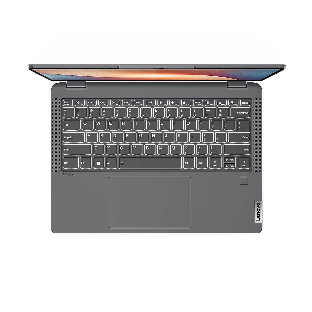 LENOVO 2023 Flex 5 14" FHD IPS Touchscreen Premium 2-in-1 Laptop, AMD 6-core Ryzen 5 5500U Upto 4.0GHz, 16GB RAM, 512GB PCIe SSD, Backlit Keyboard, Fingerprint, Windows 11 Home + HDMI Cable, Gray