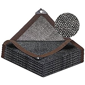 40% Shade Cloth with Grommets, Garden Mesh Shade Tarp Sun Shade Net for Greenhouse Cover Patio Plant Flower Chicken Coop (10Ft x 13Ft)