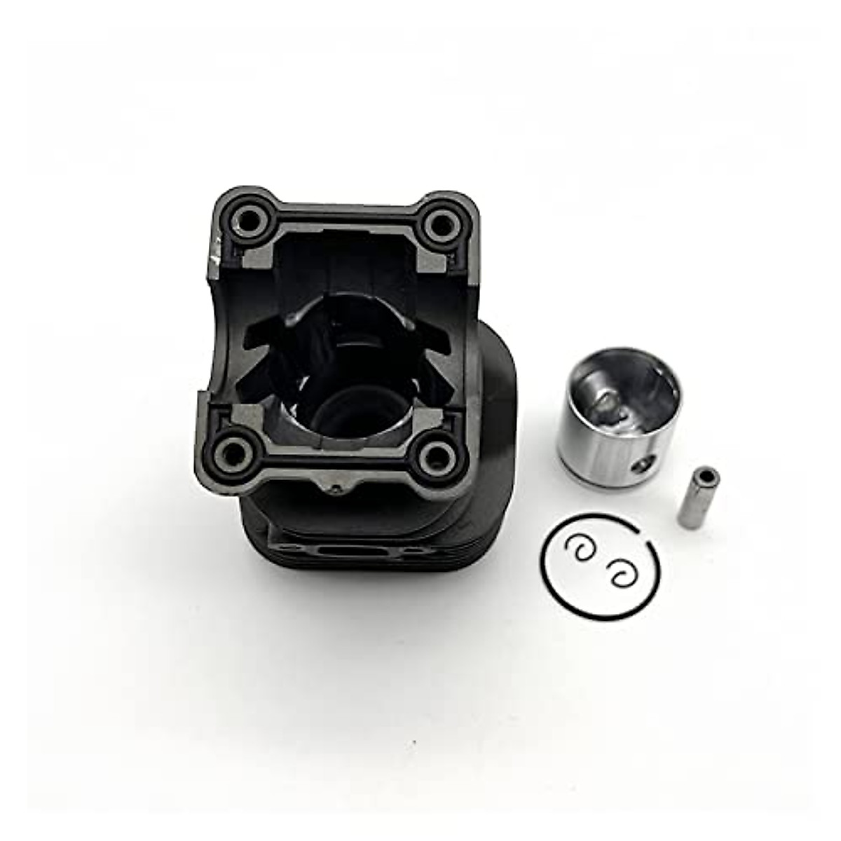 PSKOO 35MM Cylinder Piston Assy Compatible with Husqvarna 125 125L 125LD 125R 125RJ 128 128C 128L Garden Tools Trimmer Spare Parts
