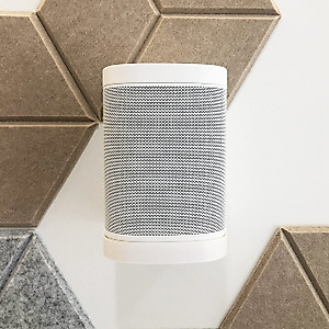 ynVISION.DESIGN Fixed Wall Mount Compatible with Sonos One, One SL, Play:1 Speaker (2 PACK)