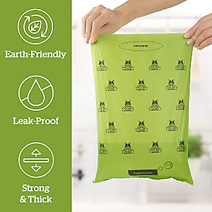 Pogi’s Dog Poop Bags Bulk - 60 Unscented Rolls (900 Doggie Poop Bags) - Leak-Proof Dog Waste Bags - Ultra Thick, Extra Large Poop Bags for Dogs