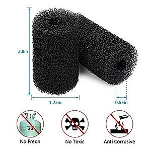 Pool Sweep Hose Tail Scrubber Replacement for Polaris, CoiTek High Density 12 Pack Pool Cleaner Sweep Hose Scrubber Replacement Fits for Polaris 180, 280, 360, 380, 480, 3900 Pool Filter Cleaner Parts