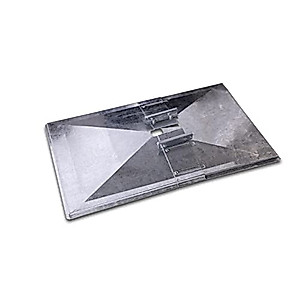 Quickflame Replacement Grease Tray (24-27 inches Width) and Heat Plate Set of 3 for Kenmore 146.23678310, 146.23679310, 640-05057371-6, 640-05057373-6 Gas Grills Models