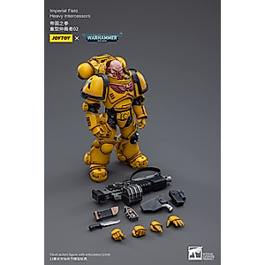 BLOOMAGE JOYTOY (BEIJING) TECH Warhammer 40k: Imperial Fists Heavy Intercessors 02 1:18 Scale Figure