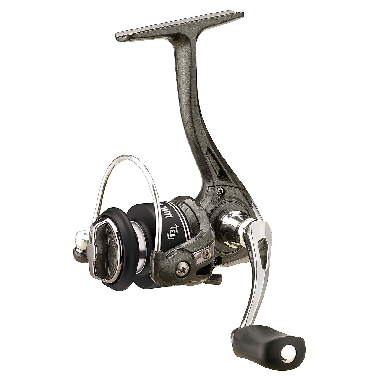 13 FISHING - Wicked Longstem - Ice Fishing Spinning Reel - NWL-CP Grey