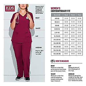Dickies EDS Essentials Women Warm Up Scrubs Jacket Snap Front DK305, S, Black