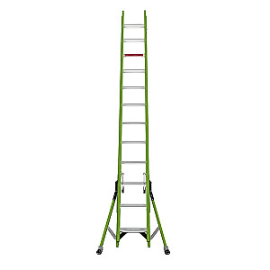 Little Giant Ladders, SumoStance, M24, 24 ft Extension Ladder, Fiberglass, Type IA, 300 lbs weight rating, (18824)