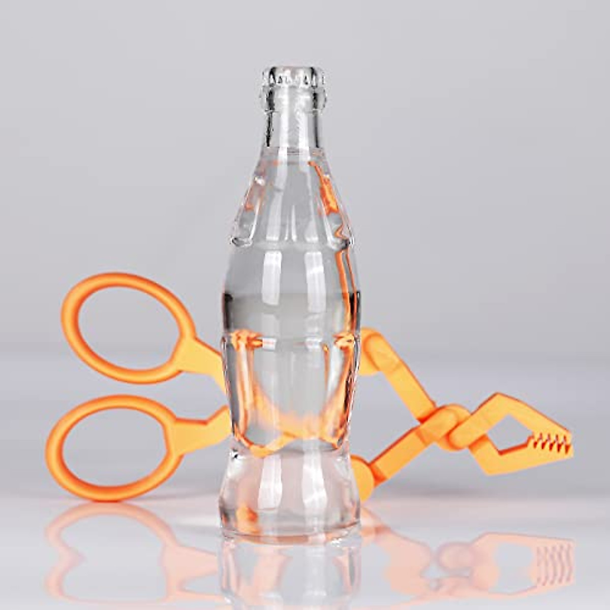 NOVA3D High Transparent 3D Resin Non-Yellowing 405nm photopolymer Resin Clear Like Glass for LCD 3D Printing, 500g