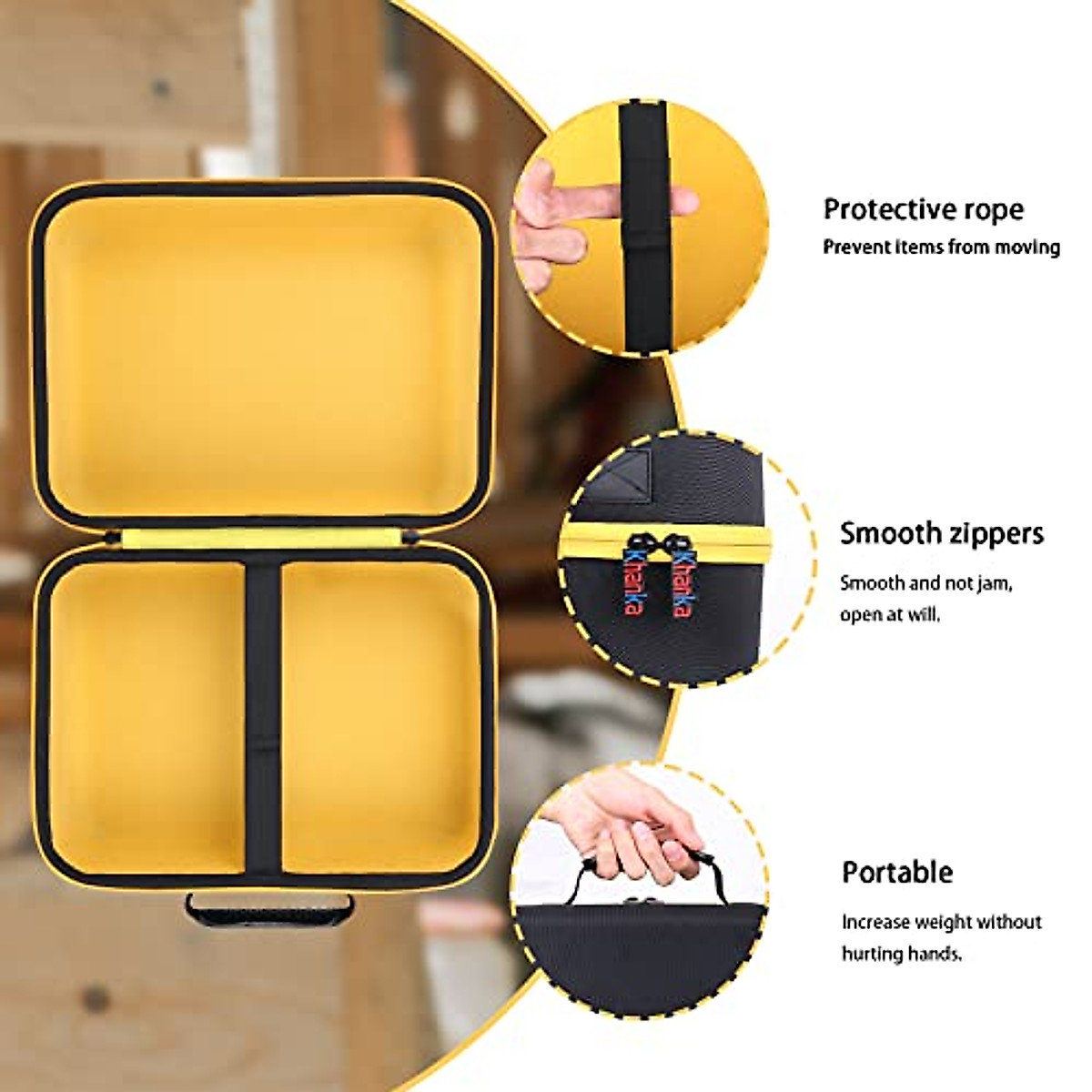 khanka Hard Case Replacement for DEWALT DCP580B 20V MAX Brushless Planer