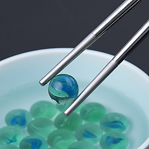 FAONIE 5 Pair Stainless Steel Chopsticks Gift Set Japanese Hotel Restaurant Chopsticks Set (Japan)