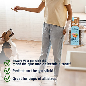 Mon Ami Chicken Meat Sticks for Dogs with Farm Fresh Vegetables (28 Oz) – Human Grade Dog Treats with Superfoods - Training Treats for Dogs - Healthy Dog Treats for Small, Medium and Large Dogs