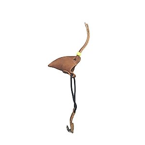 longbowmaker Archery Bowstring Keeper (Brown) Prevents bowstrings from Getting Loose and Knotted