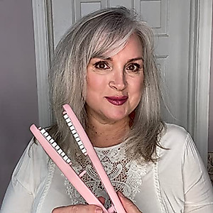 Voloom Petite 1” Inch Professional Volumizing Ceramic Hair Iron | for Medium Length or Fine Texture Hair Volume | Adjustable Temp | Auto Shut-Off