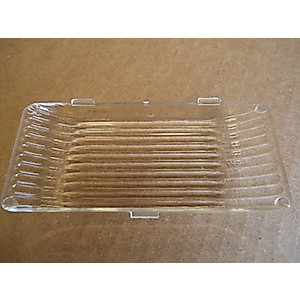 Bargman Replacement Lens for Exterior RV Porch Light Camper (Clear)