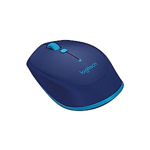 Logitech M535 Bluetooth Mouse, Blue, Discontinued