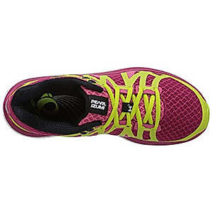 PEARL IZUMI Women's W EM Road H 3 Running Shoe, Cerise/Honeysuckle, 5 B US
