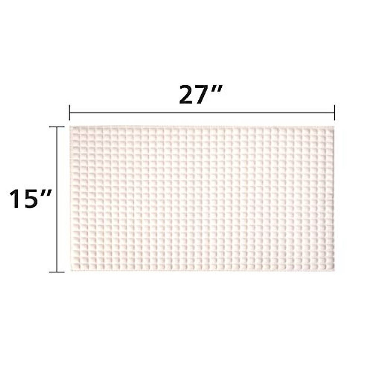 BOWERBIRD Premium Air Cushion Bathtub Mat with 800+ Air-Filled Cells, Provide Unprecedented Cushioned and Soft Comfort, Reduce Fatigue on Your Feet