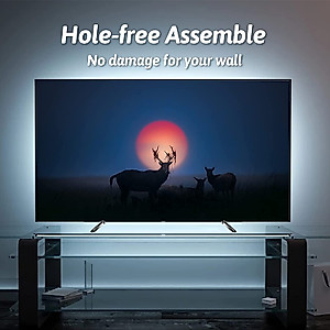Rimous Universal TV Stand Compatible with TCL 49 50 55 inch LED TV, TV Stand legs for TCL TV Models 55S401, 50S401, 55S405, 49S405, 55S421, 55S425, 50S425, 50S405, 55S423, 50S523