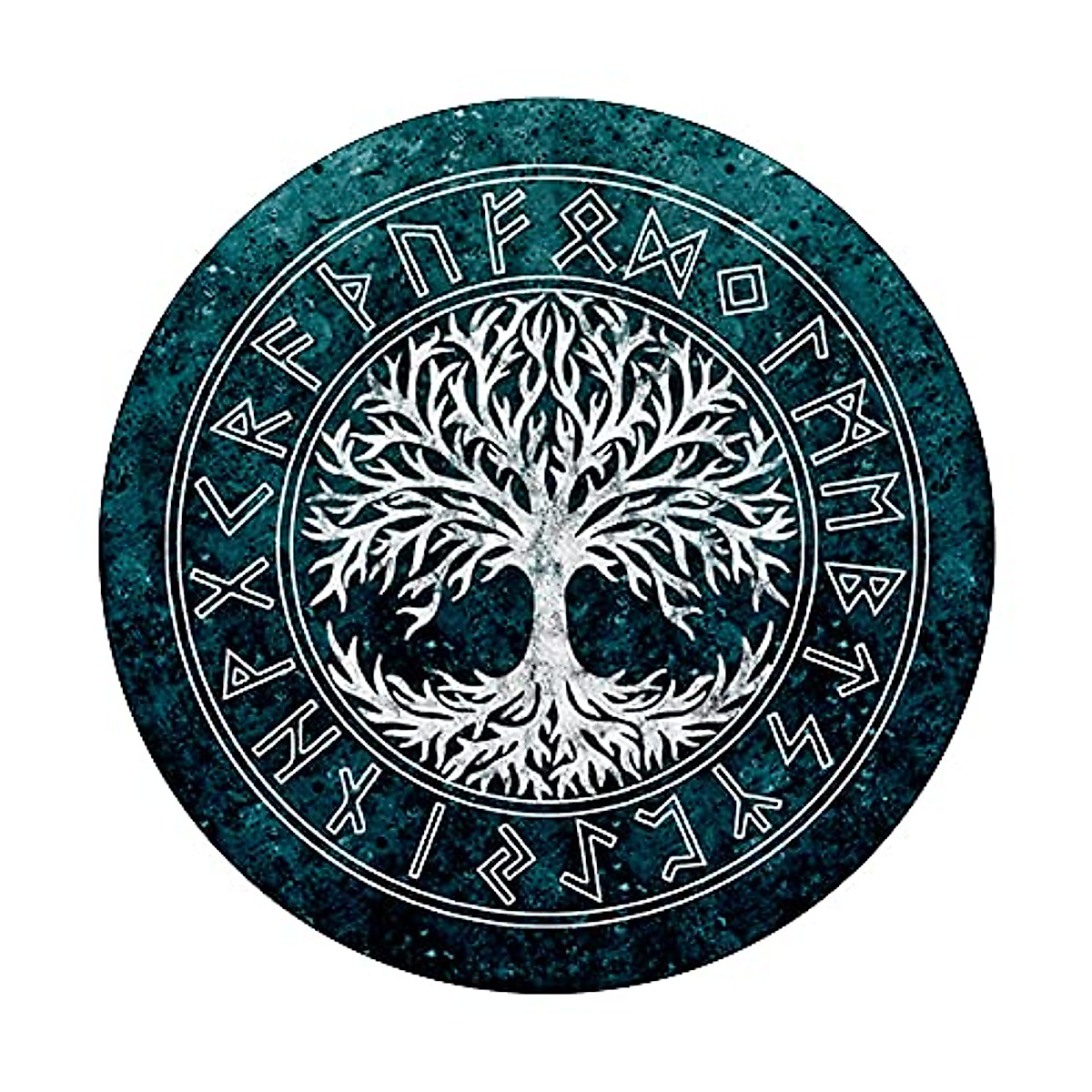 Celtic Tree of Life, Runes, Viking, Yggdrasil, Nordic Symbol PopSockets Swappable PopGrip