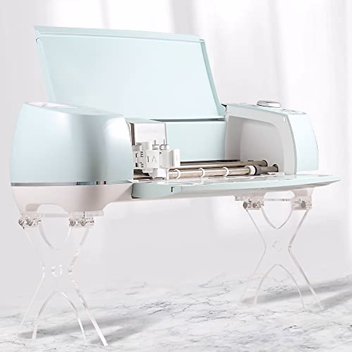 Extra Legs Compatible with Cricut Explore Air 2&3, Space Saver for Cricut Machine, Cricut Explore Air 3&2 Organizer, Cricut Accessories Storage, Cricut Stand (1 Pair, Explore Air Series Only)