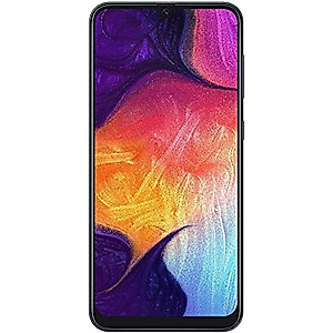 Samsung Galaxy A50 US Version Factory Unlocked Cell Phone with 64GB Memory, 6.4" Screen, Black, [SM-A505UZKNXAA] (Renewed)