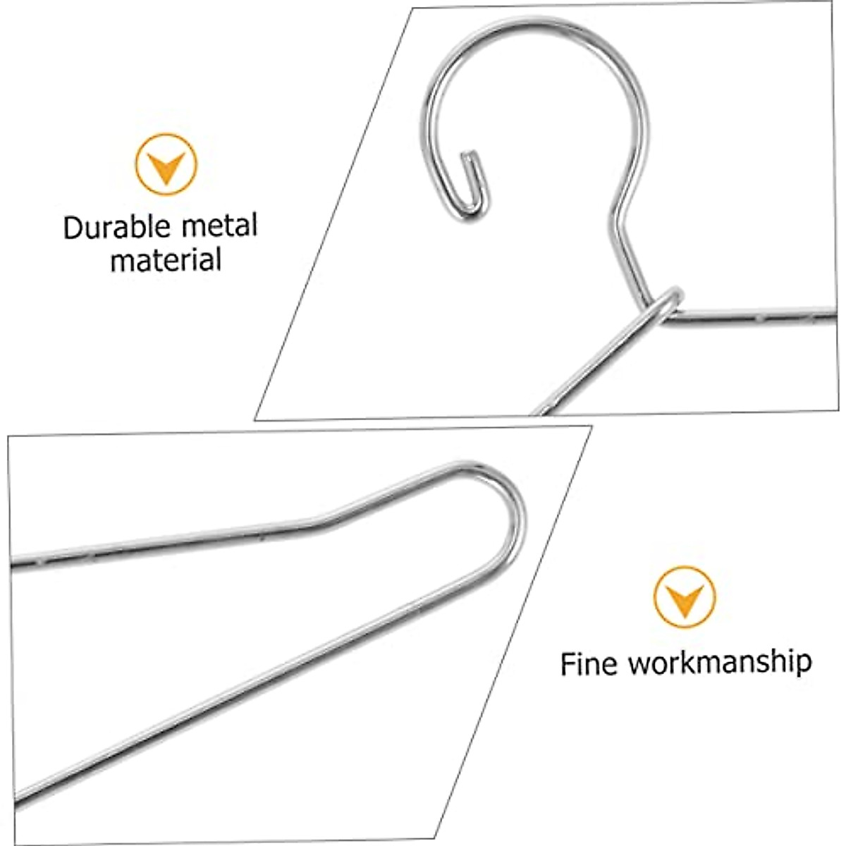 NOLITOY 50 pcs Mini Hanger Toddler Colorful Earrings Baby Metal Clothes Hanger Miniature Coat Hanger Wardrobe Hanger Mini House Supplies Doll Clothing Rack Playhouse Hanger Stand Frame