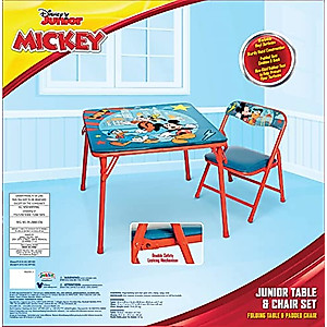 Mickey Mouse Jr. Activity Table Set with 1 Chair