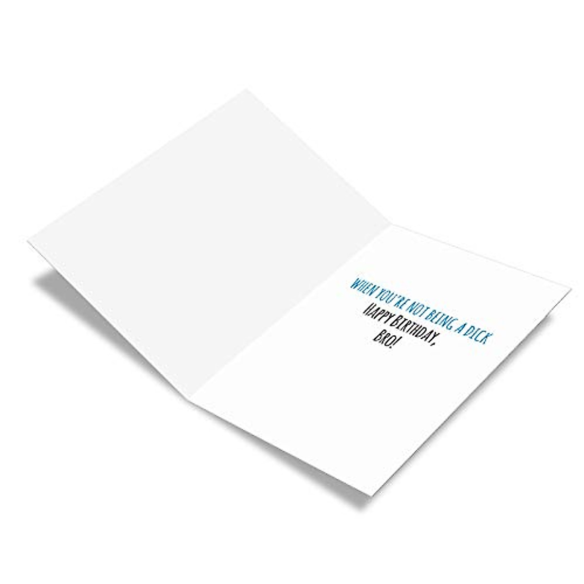 NobleWorks - 1 Birthday Brother Card - Awesome Family Sibling Greeting - Best Brother Ever C9295BRG