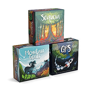 3 Small Games - Mountain Goats, Sequioa, GPS - Fast to Learn, Fast to Play - Family, Kid and Adult Games