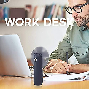 Handheld Fan Portable Mini Fan Portable Fan Rechargeable Usb Fan personal Fan Ideal Battery Operated Fan Suitable for Men Women Child Indoor Outdoor Use Adjustable Speed Rechargeable Fan(White-1pcs)