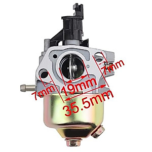 Hipa GX160 GX200 Carburetor for Honda 5.5HP 6.5HP 196cc EM1600X EM1800X EB2200X EM2200X Engine Parts 16100-ZB2-035 Predator 4000 Generator Carb