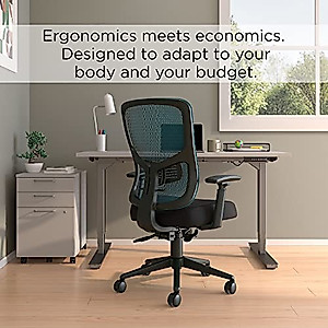 STAPLES 2258153 Kroy Mesh Task Chair Blue (50232)