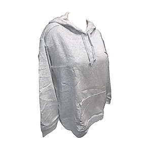 Victoria's Secret Pink Everyday Campus Pullover Sweatshirt Hoodie Color Gray Shine Size X-Large New