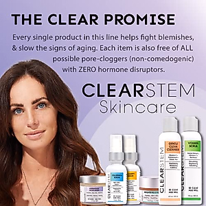 CLEARstem HYDRAGLOW Anti-Aging Stem Cell Moisturizer with Bakuchiol, 1.7 Oz