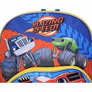 Bioworld Blaze and the Monster Machines Backpack 3D Blazing Speed School Travel Backpack