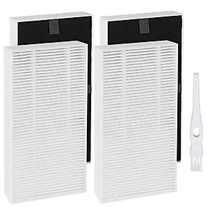 Lexind HEPA Air Filter Replacement For Honeywell U Filter Febreze FRF102B Tabletop 4 pack